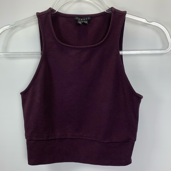 Theory | Tops | 425 Theory Cropped Tank Size P | Poshmark